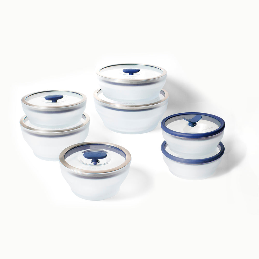 14-Piece Glass Microwave Cookware & Food Storage Set – Anyday