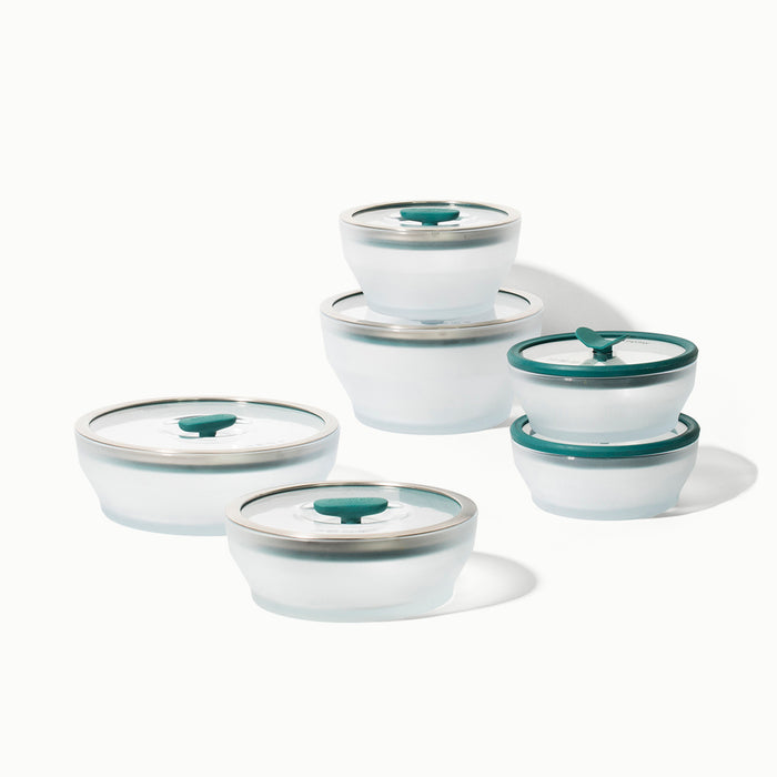 12-Piece Glass Microwave Cookware & Food Storage Set – Anyday