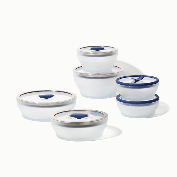 12-Piece Glass Microwave Cookware & Food Storage Set – Anyday