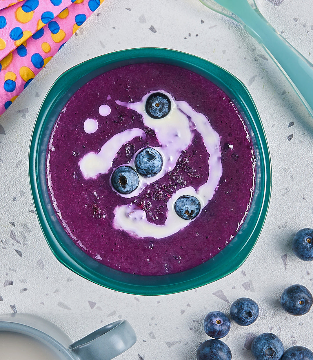 Purple Porridge in the Microwave | Anyday